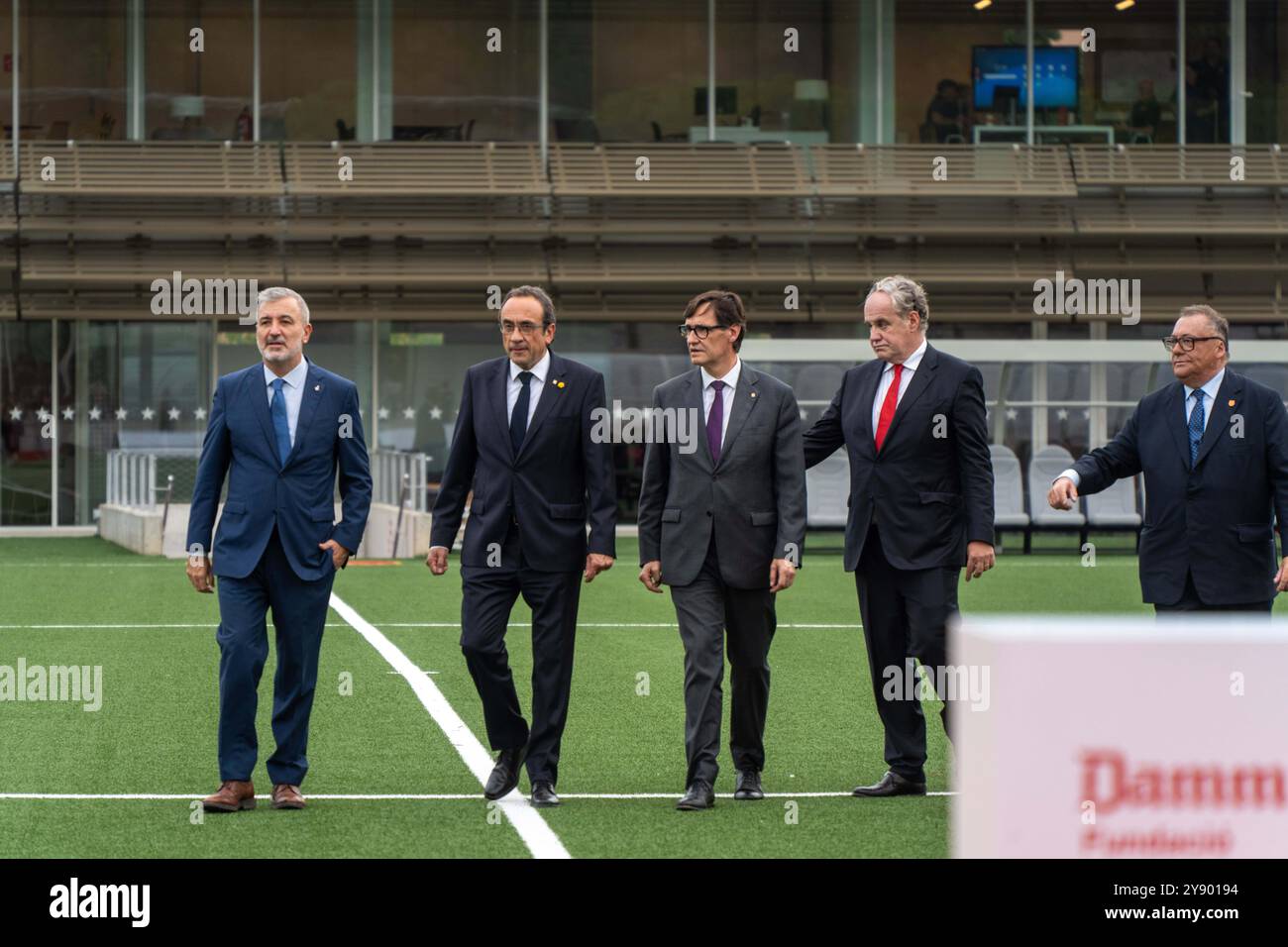 The brewing company Damm inaugurates its sports city in the Montjuic ...