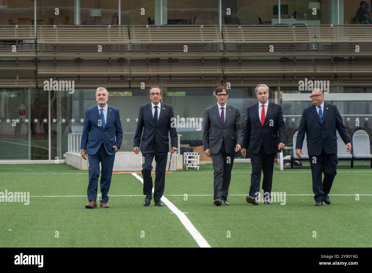 The brewing company Damm inaugurates its sports city in the Montjuic ...