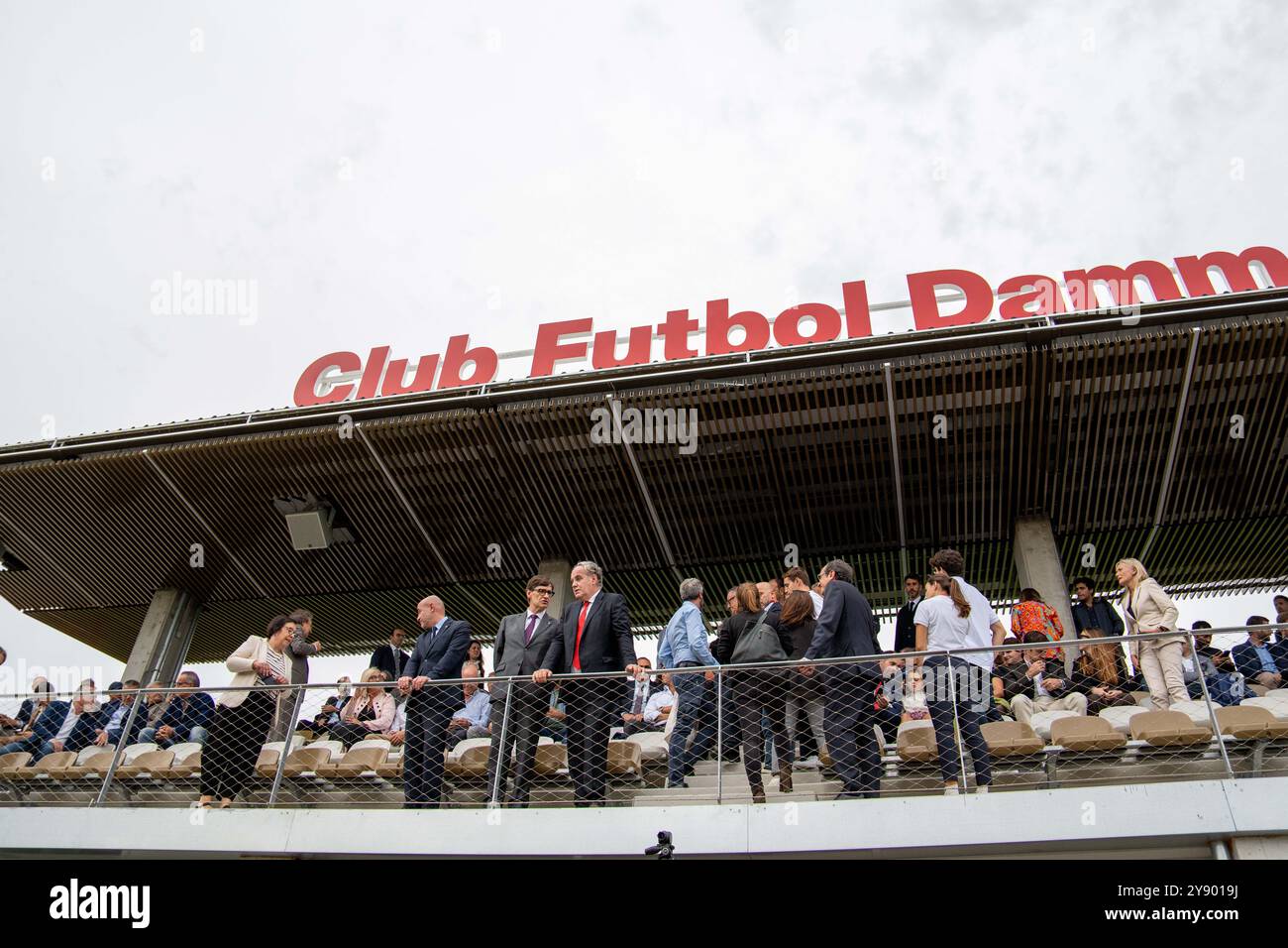 The brewing company Damm inaugurates its sports city in the Montjuic ...