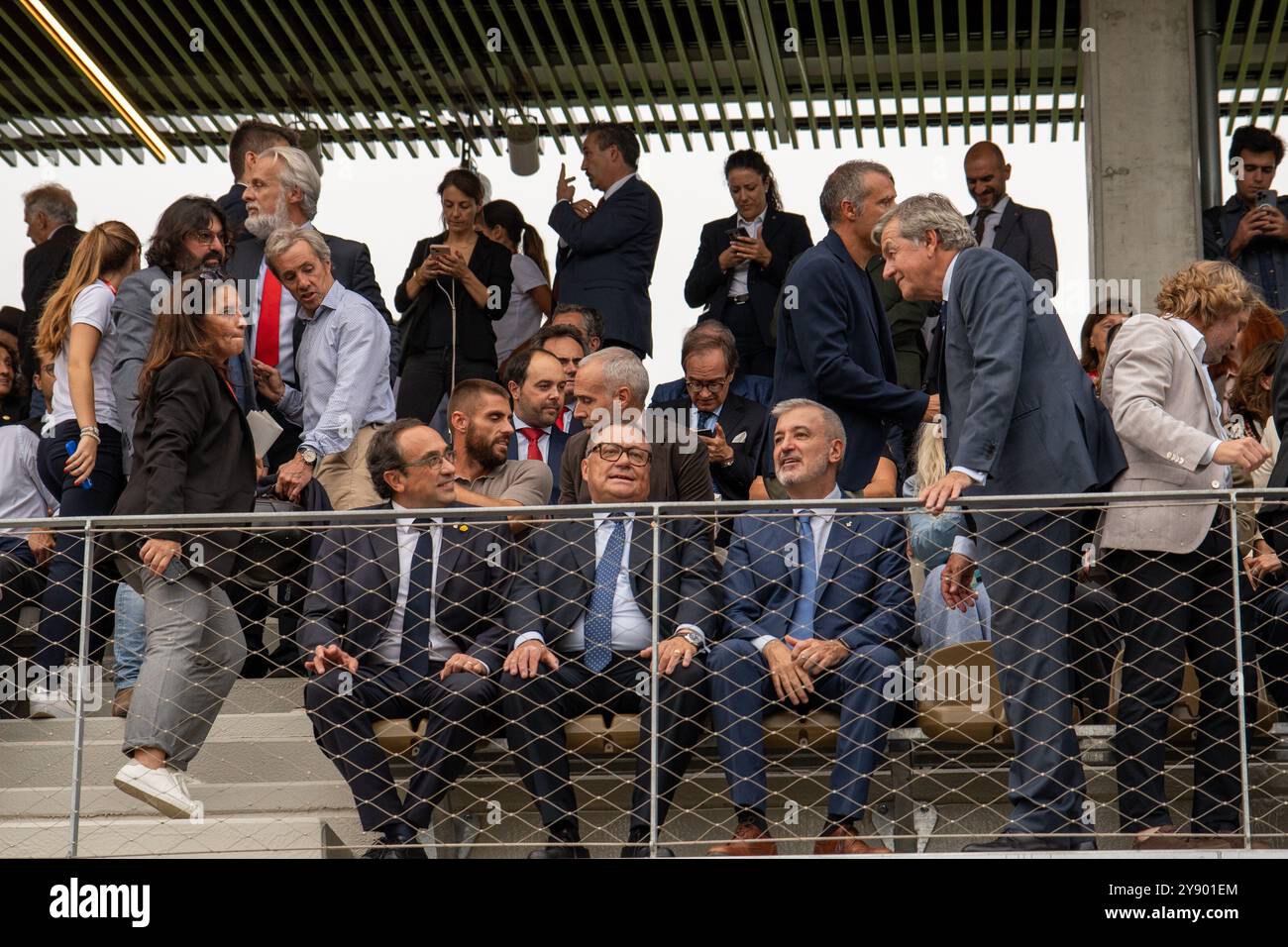 The brewing company Damm inaugurates its sports city in the Montjuic ...