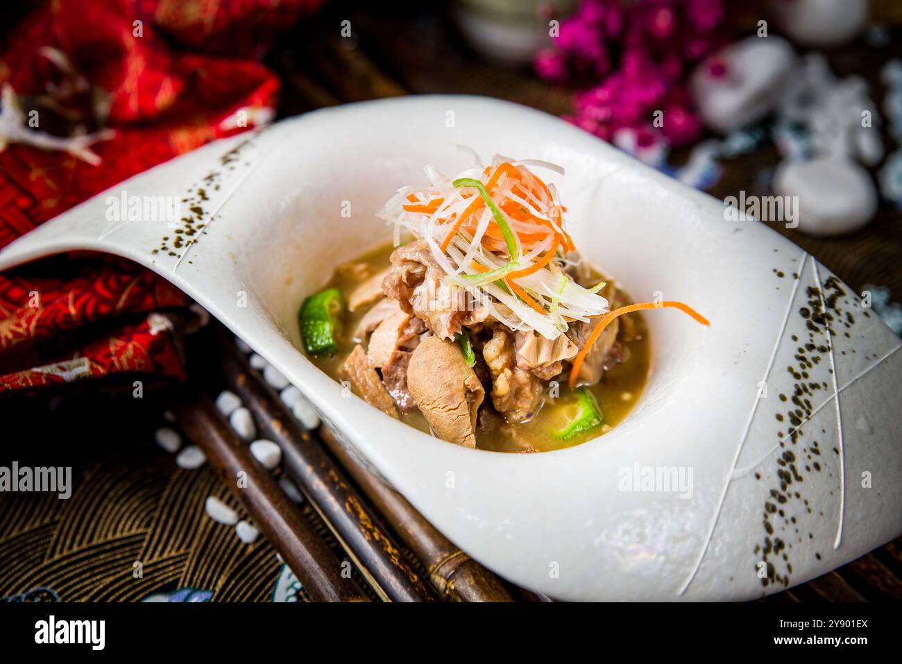 Beef offal,Japanese food Stock Photo - Alamy