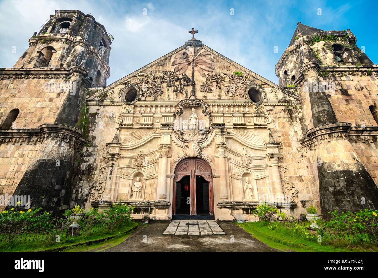 Miag-ao Church, Iloilo, Philippines. An 18th-century place of worship ...