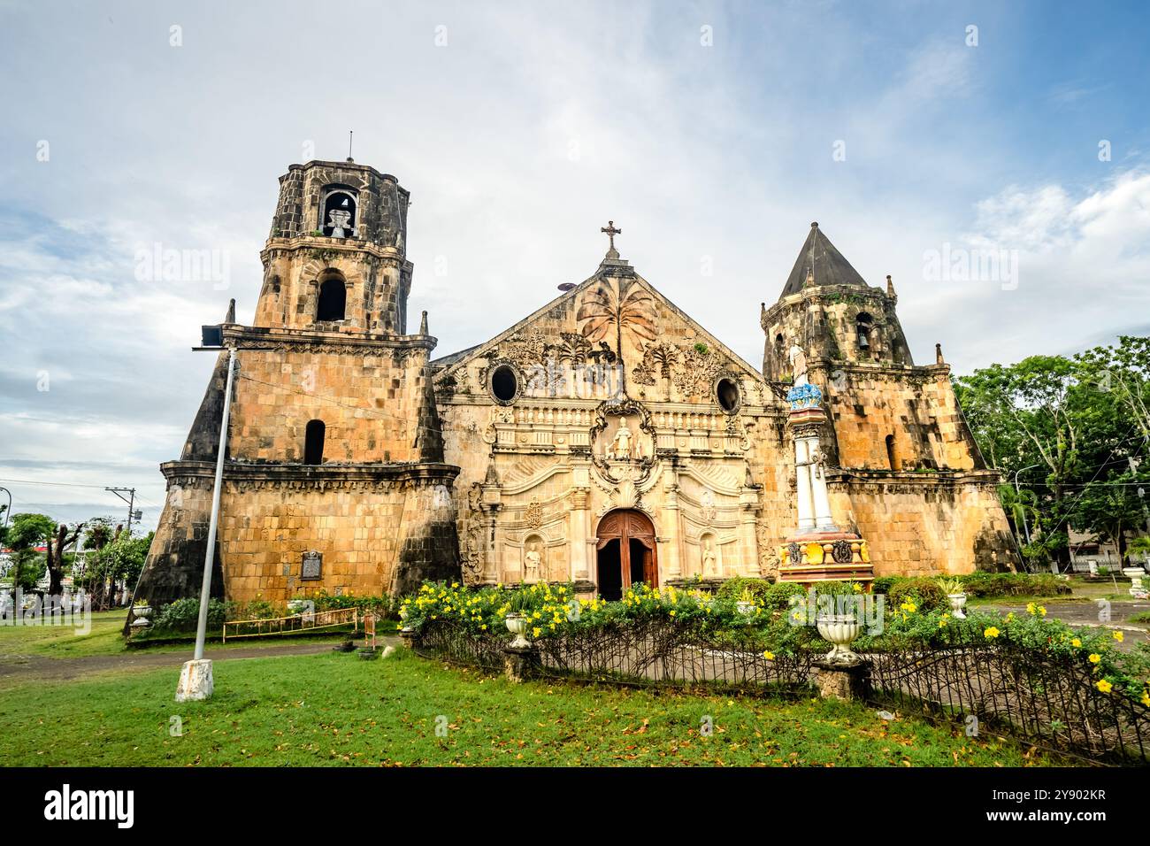 Miag-ao Church, Iloilo, Philippines. An 18th-century place of worship ...