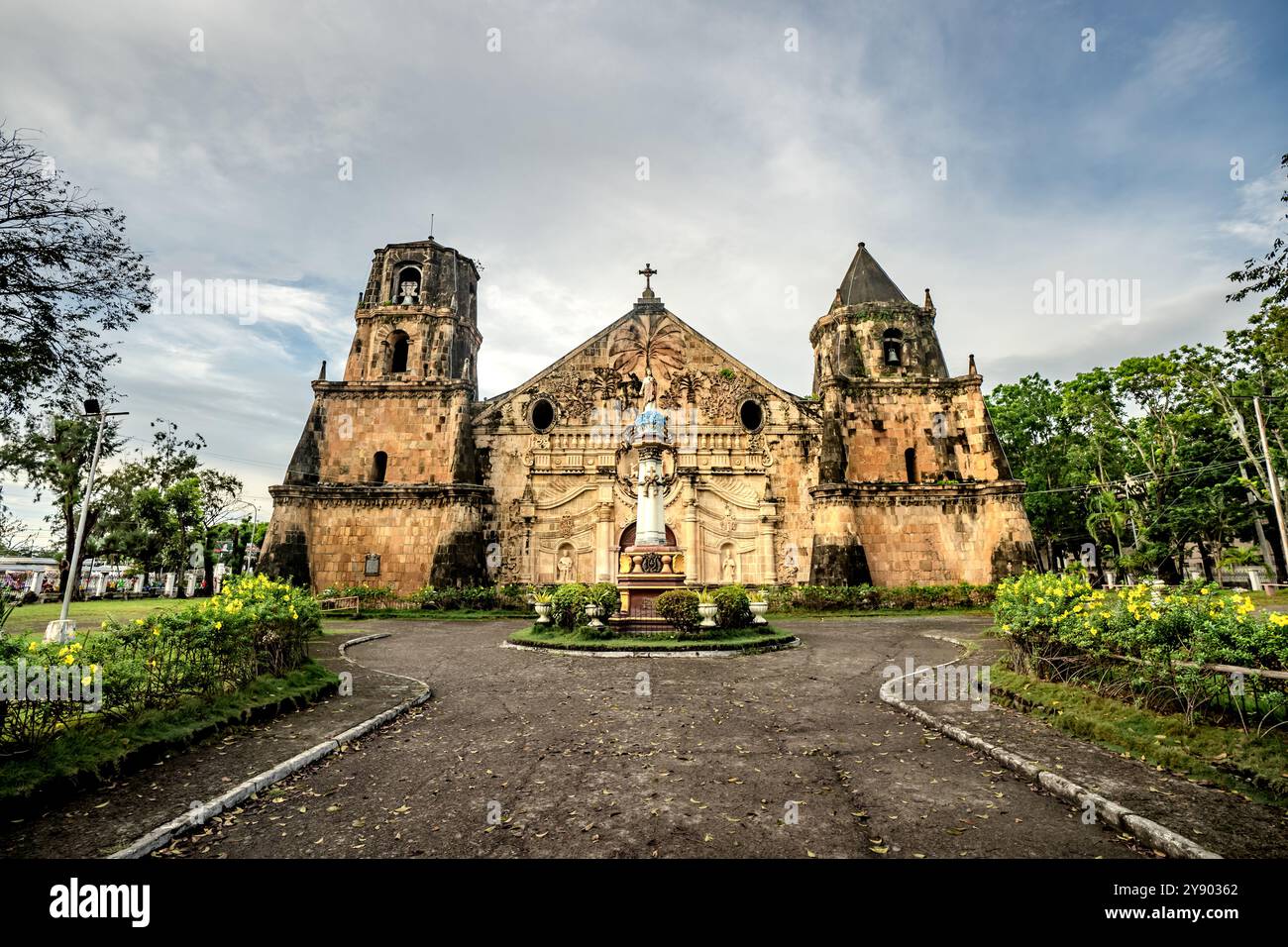 Miag-ao Church, Iloilo, Philippines. An 18th-century place of worship ...