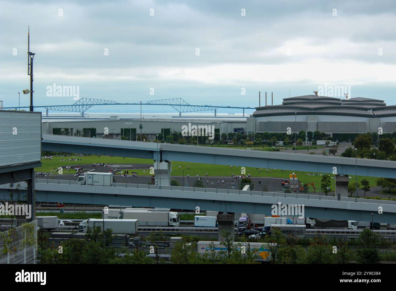 Tokyo Gate Bridge Stock Photo - Alamy