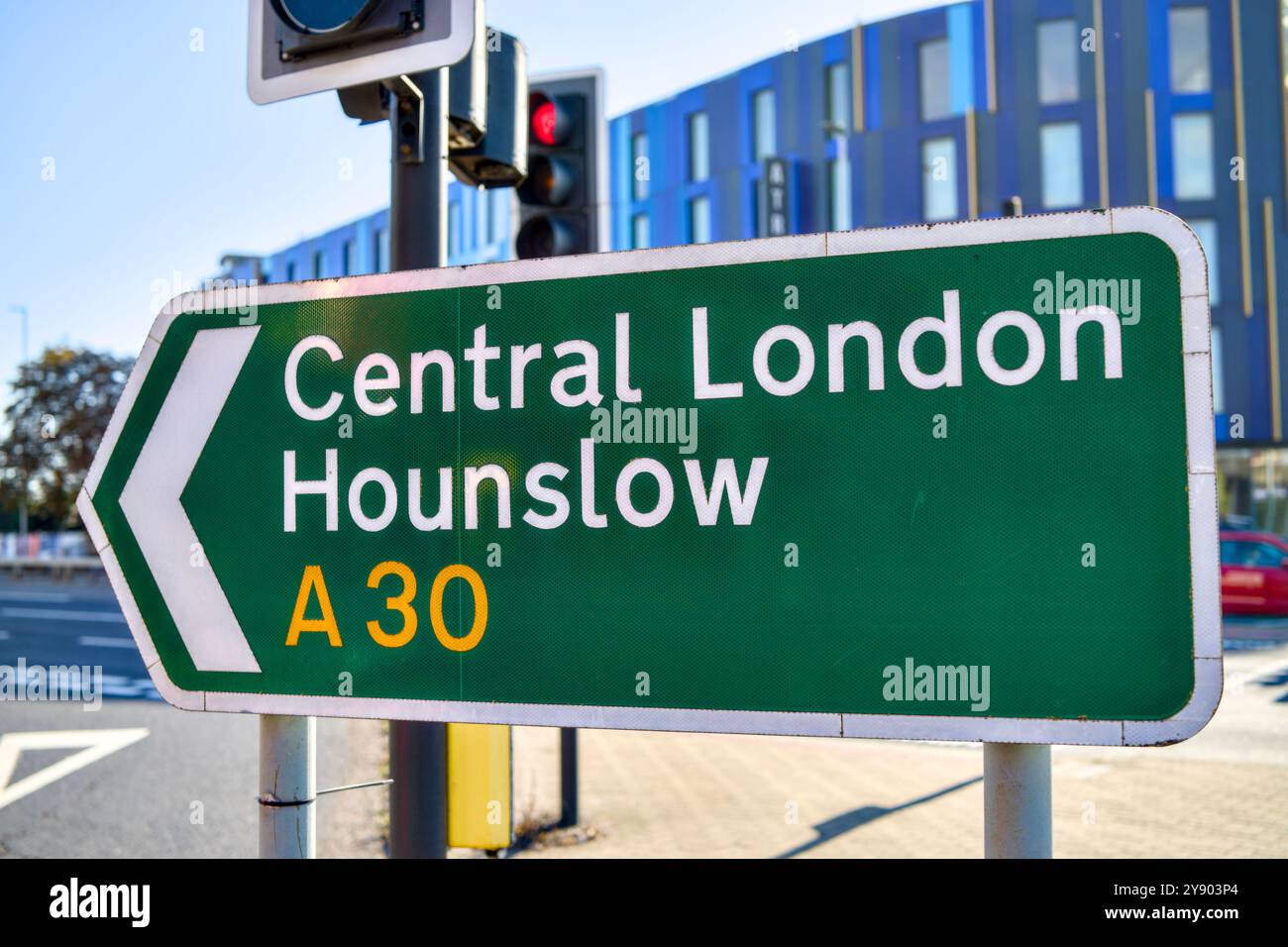 Central london route hi-res stock photography and images - Alamy