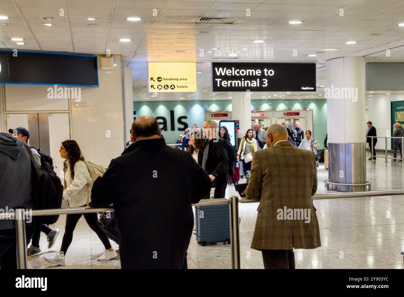 Terminal 3 Heathrow Airport, Borough of Hillingdon, London, England, U ...
