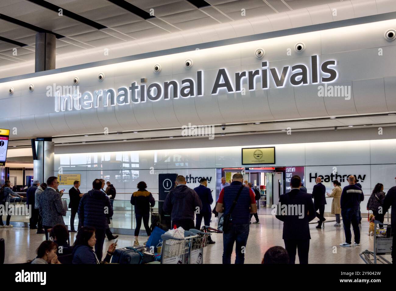 Terminal 2 Heathrow Airport, Borough of Hillingdon, London, England, U ...