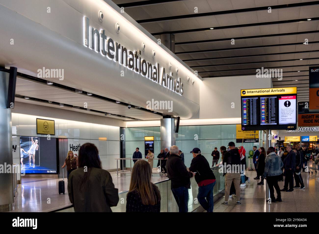 Terminal 2 Heathrow Airport, Borough of Hillingdon, London, England, U ...