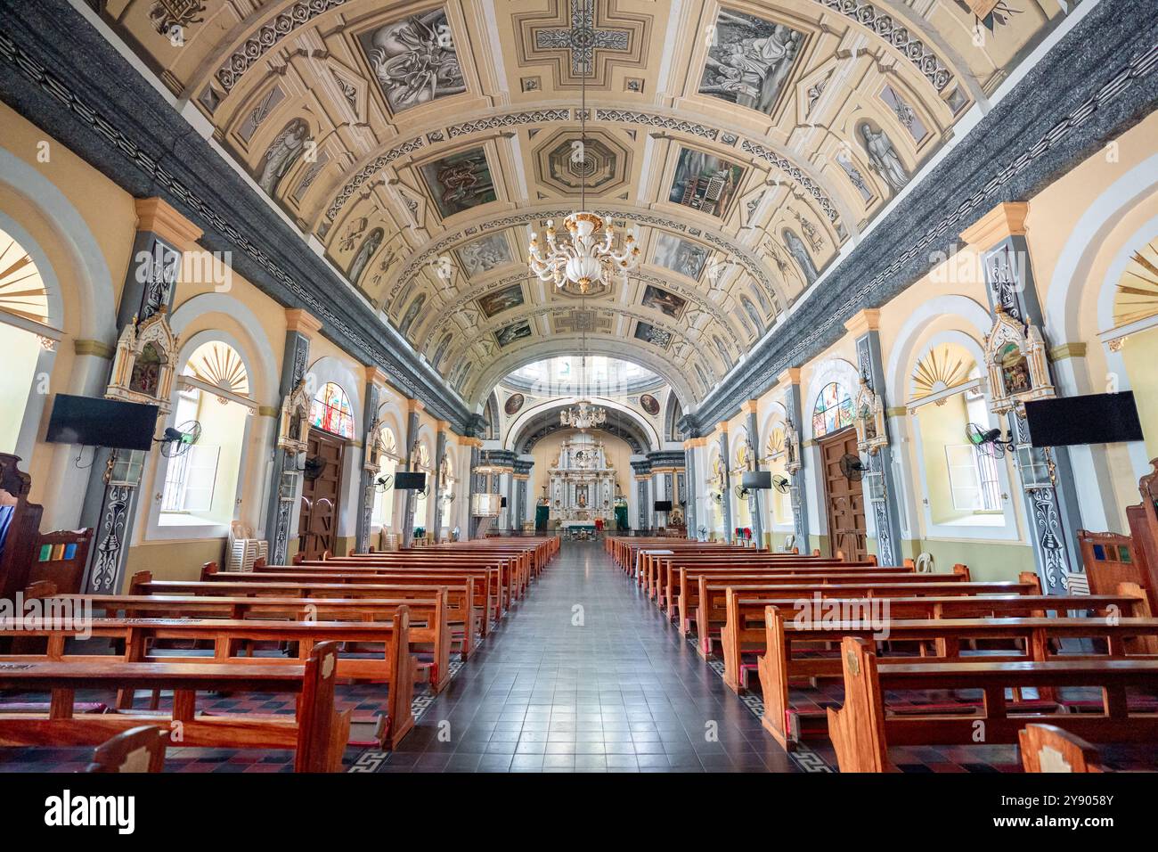St. Peter the Apostle Parish Church at Apalit, Pampanga, Philippines Stock Photo - Alamy