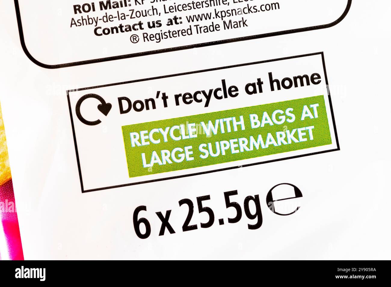 Dont recycle at home label hi-res stock photography and images - Alamy