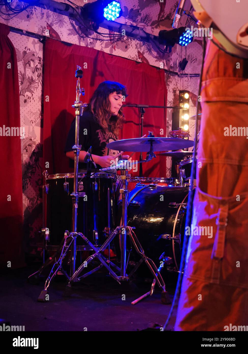 Betty Taylor supporting The Grogans in Manchester where they were very ...
