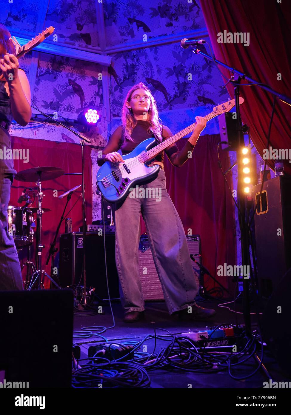 Betty Taylor supporting The Grogans in Manchester where they were very ...