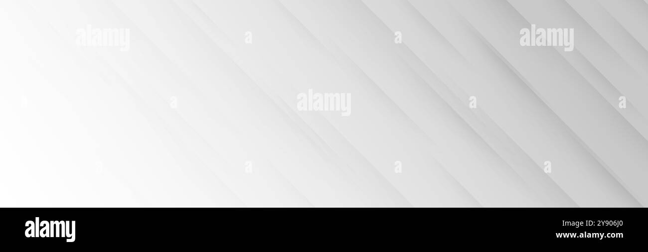 abstract diagonal line pattern white banner design vector Stock Vector ...