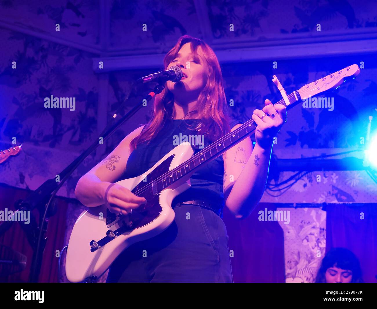 Betty Taylor supporting The Grogans in Manchester where they were very ...