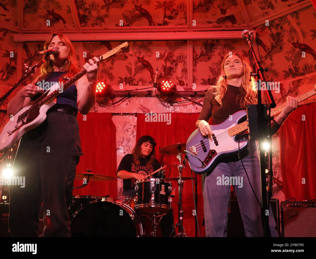 Betty Taylor supporting The Grogans in Manchester where they were very ...