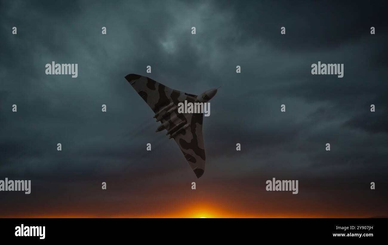 'Delta wing' Avro Vulcan Bomber Stock Photo - Alamy