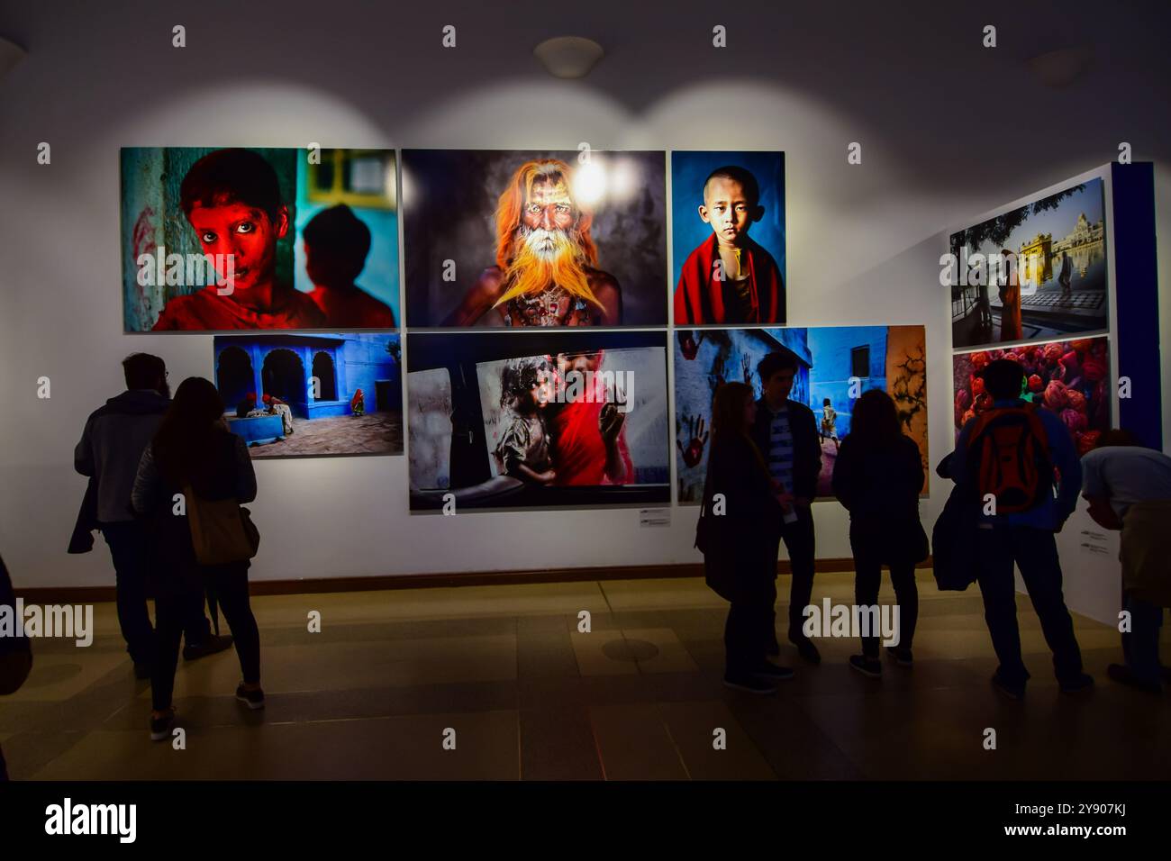 Exhibition of the Iconic Photographs by National Geographic photographer Steve McCurry at the ...