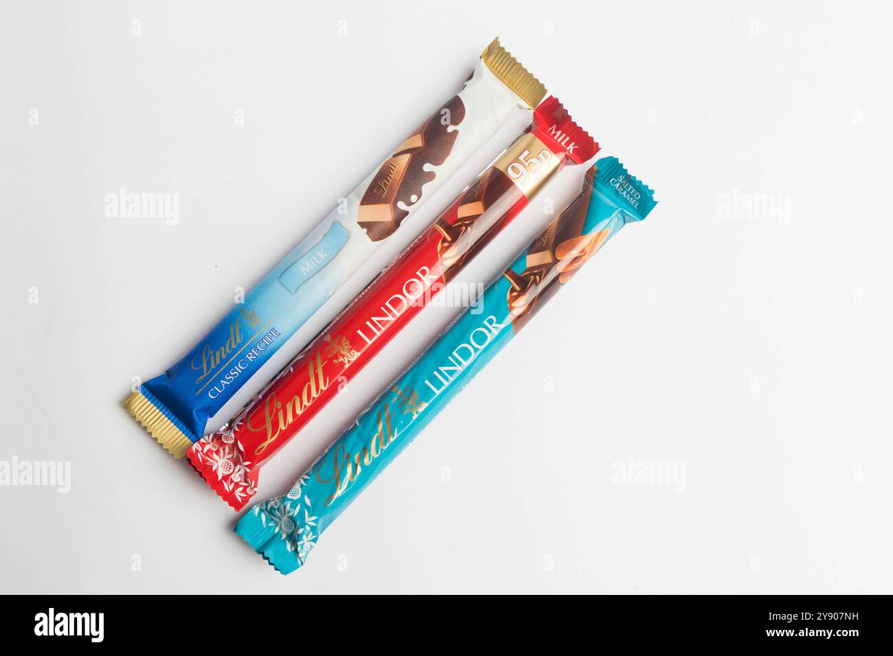 London, United Kingdom, 26th September 2024:- A view of Three Lindt ...