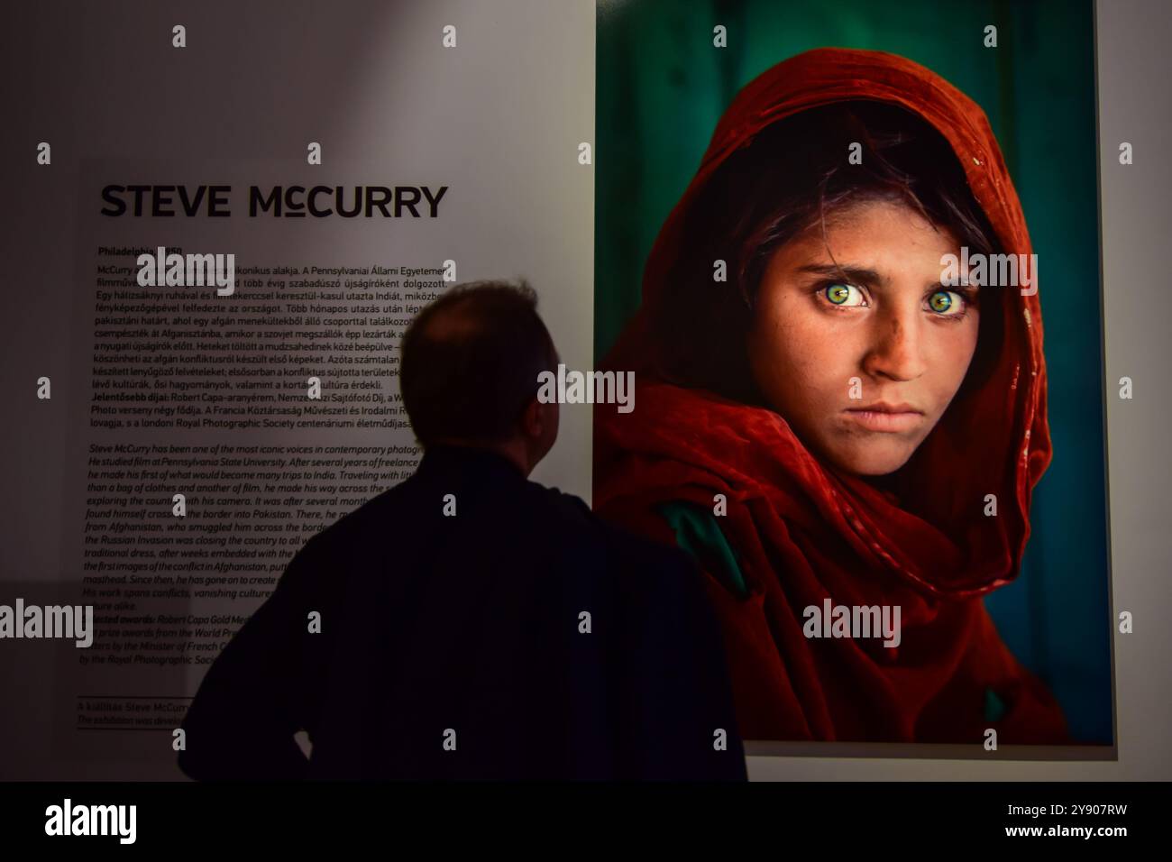Exhibition of the Iconic Photographs by National Geographic photographer Steve McCurry at the ...