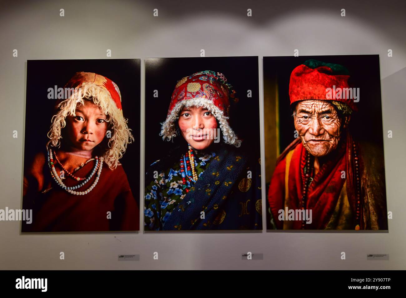 Exhibition of the Iconic Photographs by National Geographic photographer Steve McCurry at the ...