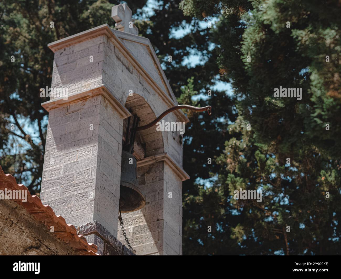 Rustic church bell tower hi-res stock photography and images - Alamy