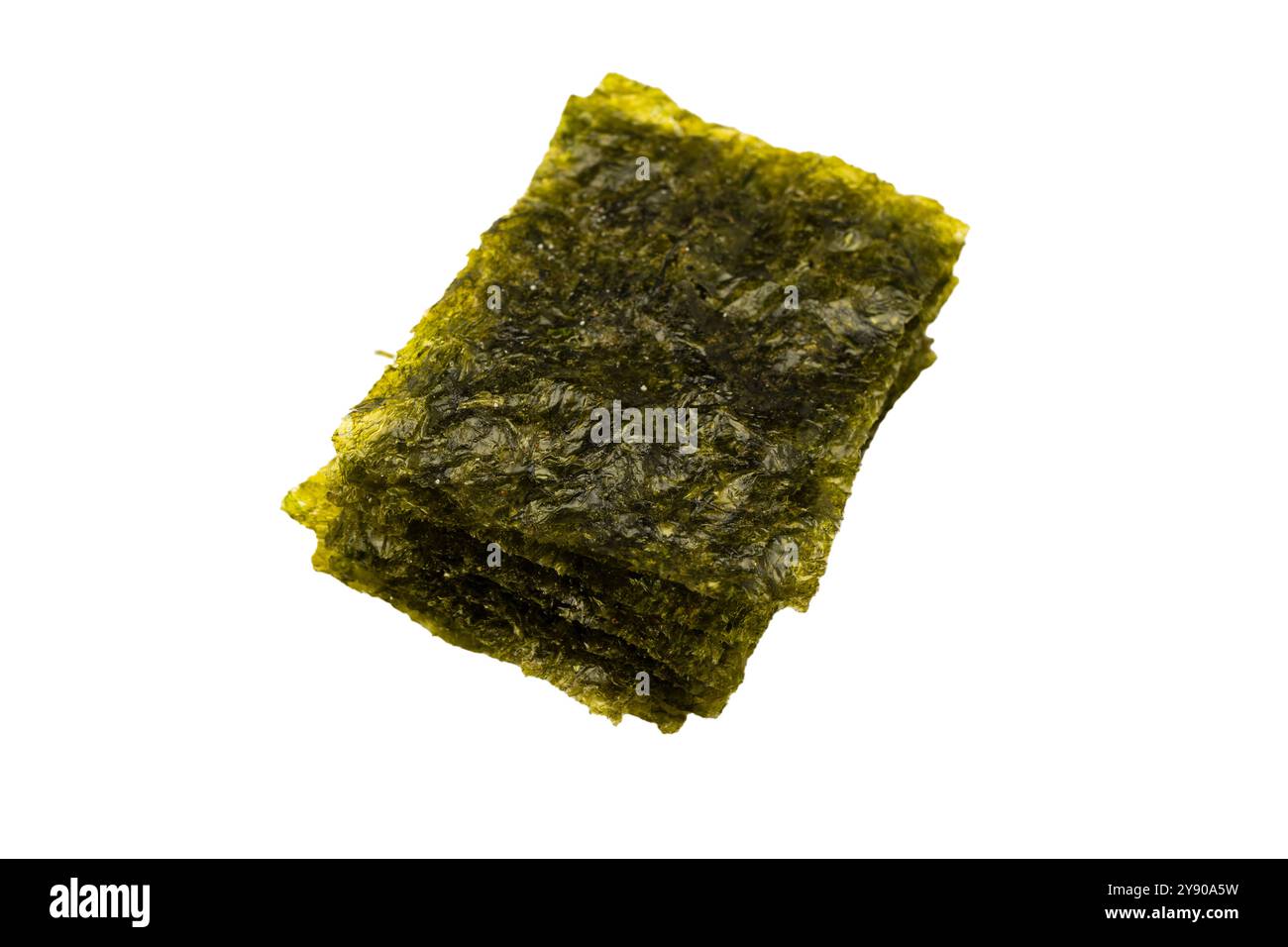 Tasty nori seaweed isolated on a white background Stock Photo - Alamy