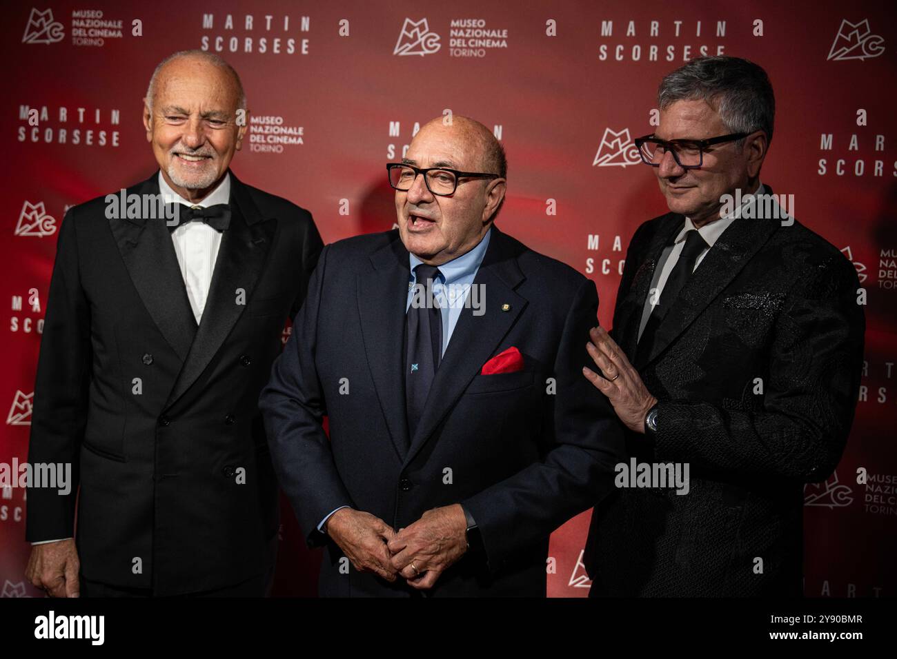 Torino, Italia. 07th Oct, 2024. Enzo Ghigo, Italian set designer Dante ...