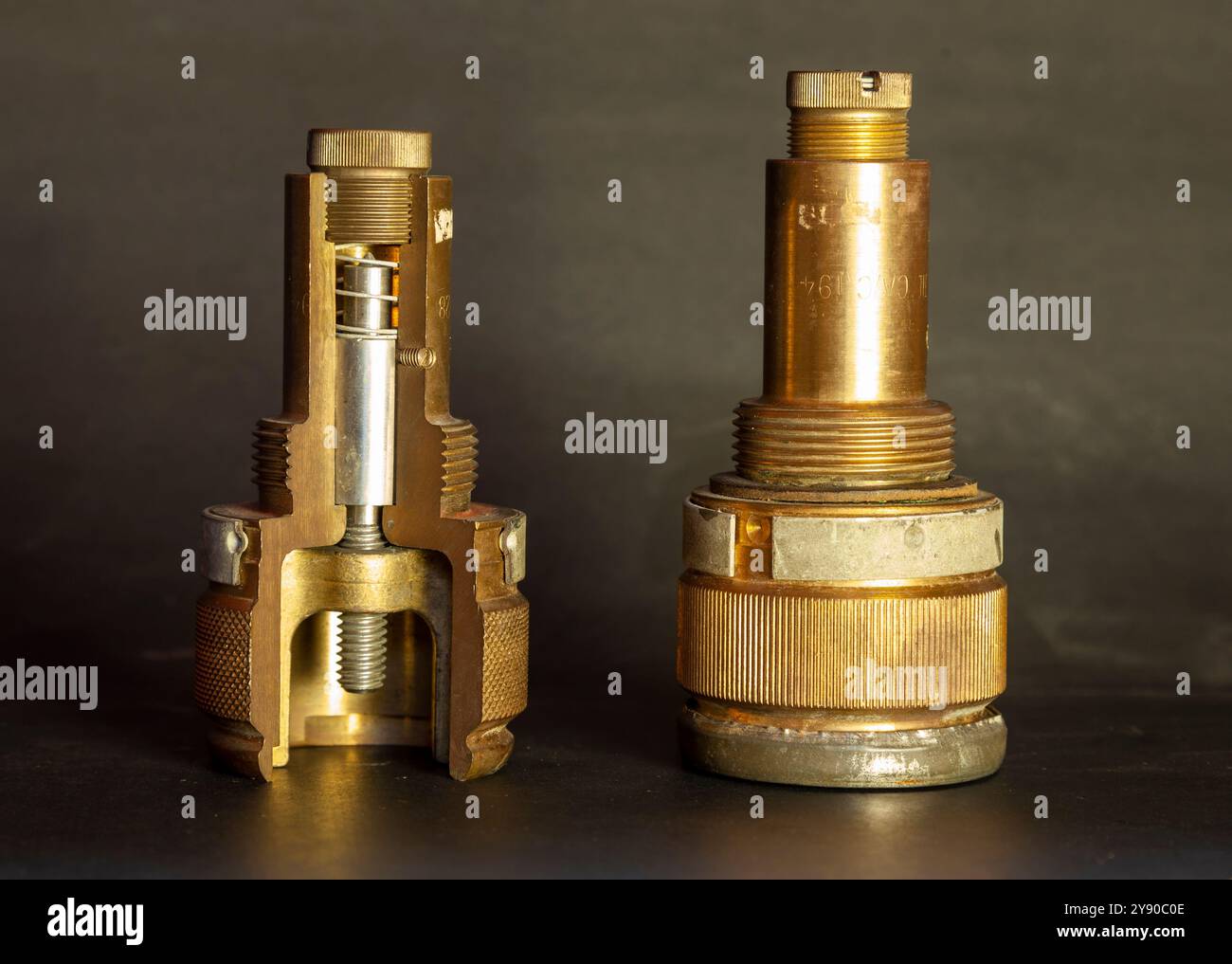 British WW2 Aerial bomb fuze. Pistol, Tail, No.28 Mk III. Used in 250 ...