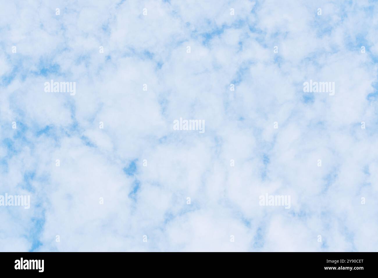 White cloud texture with blue background in hectagon pattern Stock ...