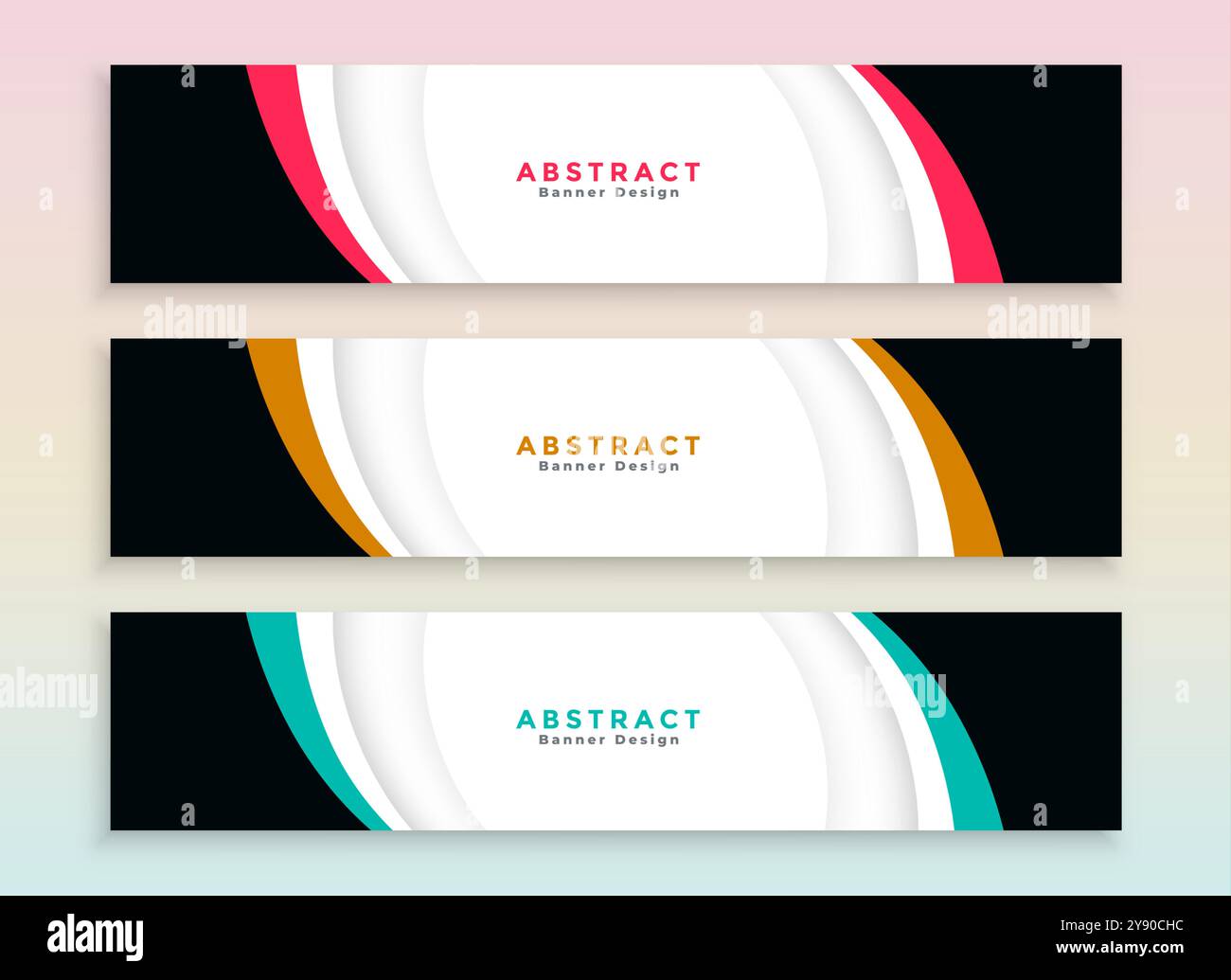 set of web business backdrop template for website covers page vector ...
