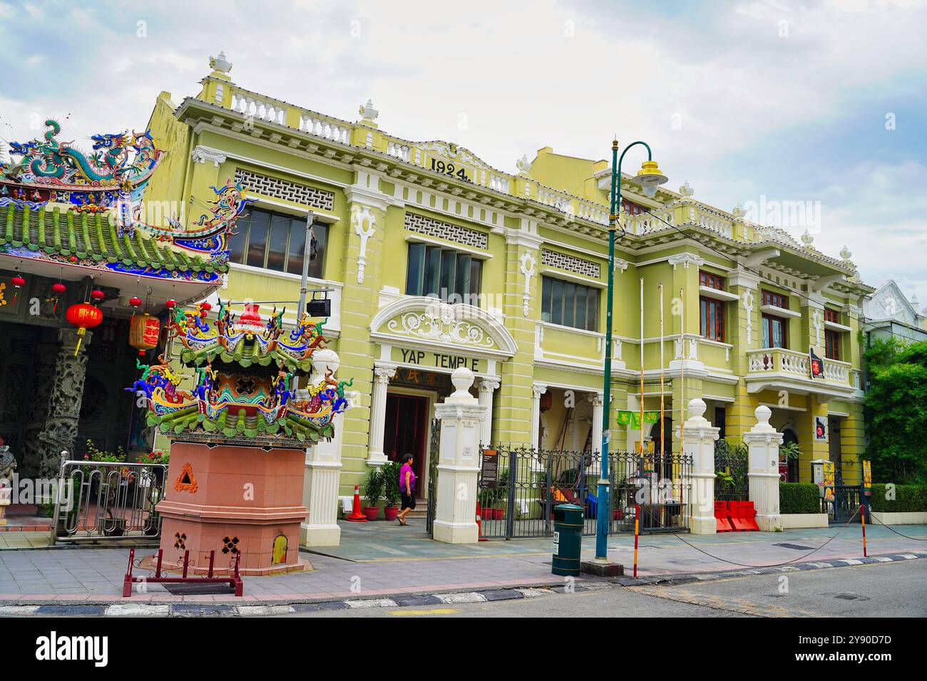 George Town,Penang,Malaysia,April 30,2019-View of the Choo Chay Keong ...