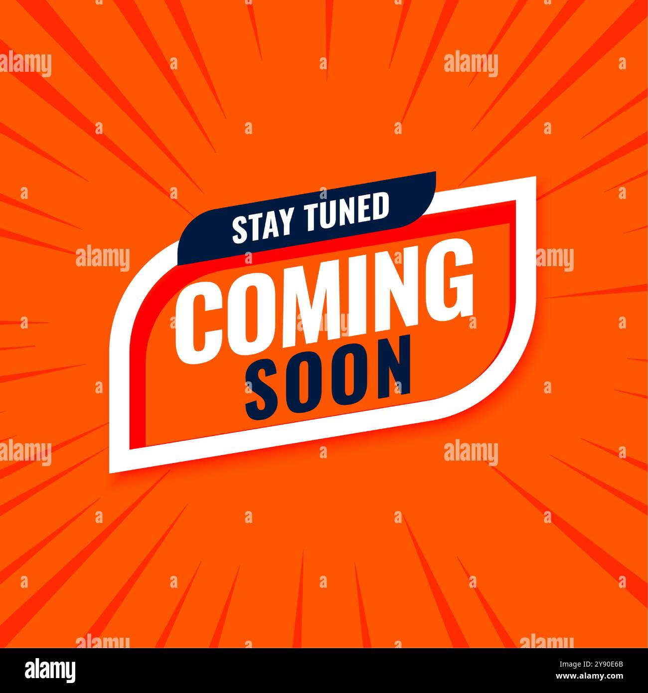 nice coming soon marketing background stay tuned for announcement ...