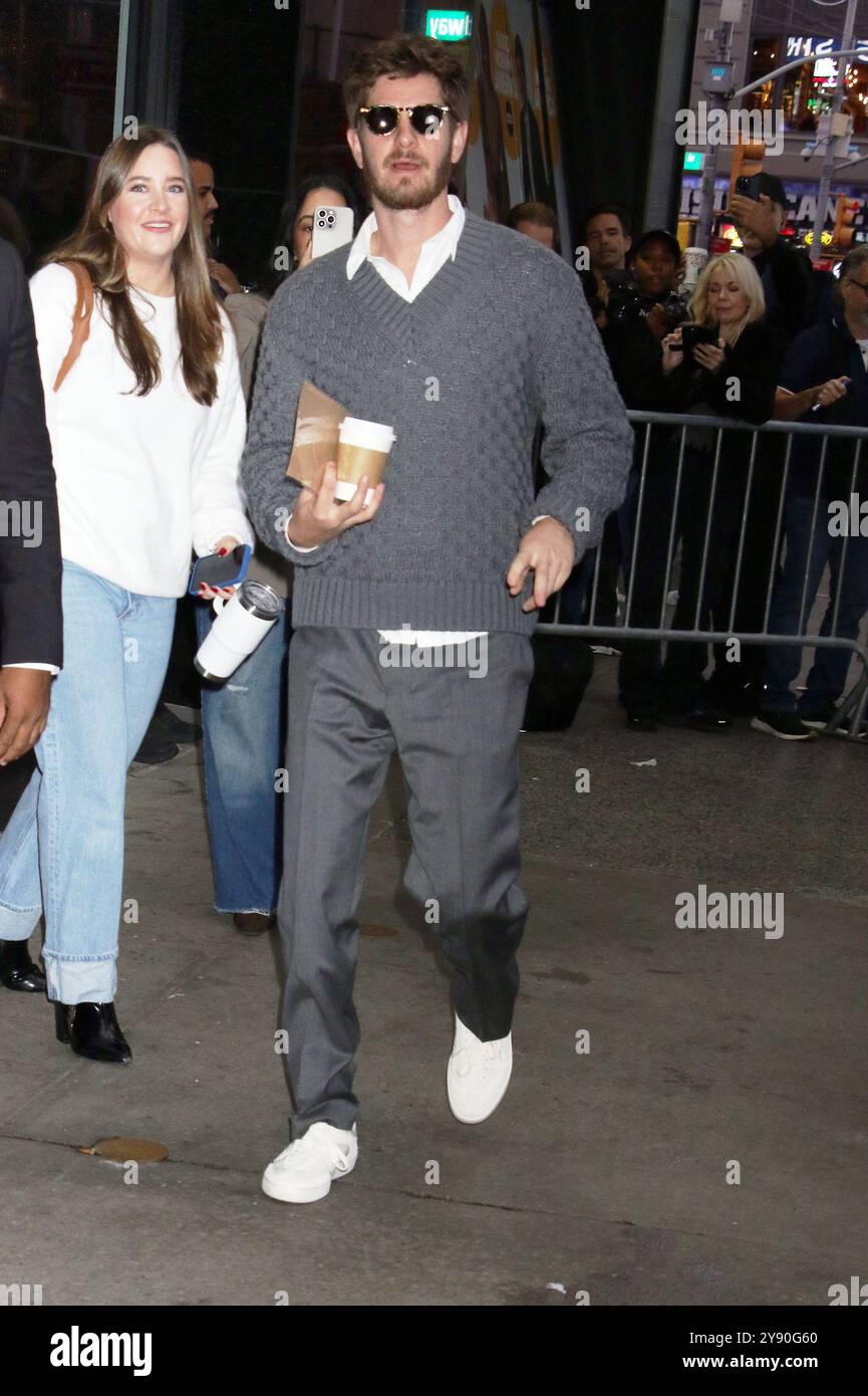 New York, USA. October 07, 2024 Andrew Garfield on GMA What You Need to ...