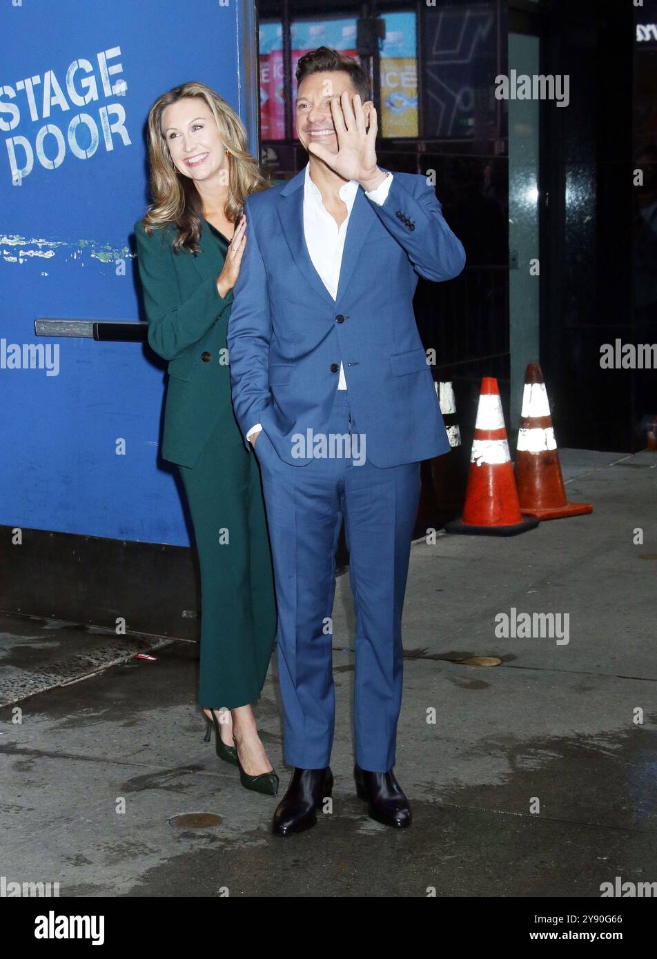 October 07, 2024 Ryan Seacrest and Meredith Seacrest on Good Morning ...