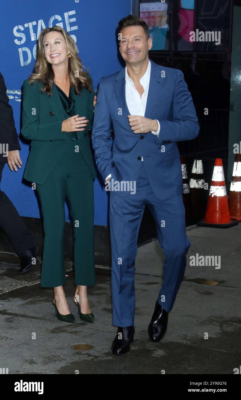 October 07, 2024 Ryan Seacrest and Meredith Seacrest on Good Morning ...