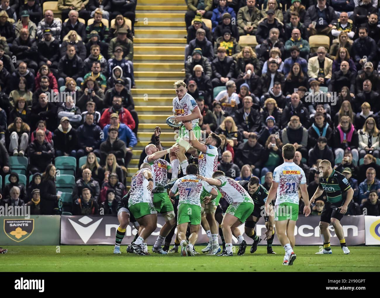 Jack Kenningham of Harlequins during the Northampton Saints v ...