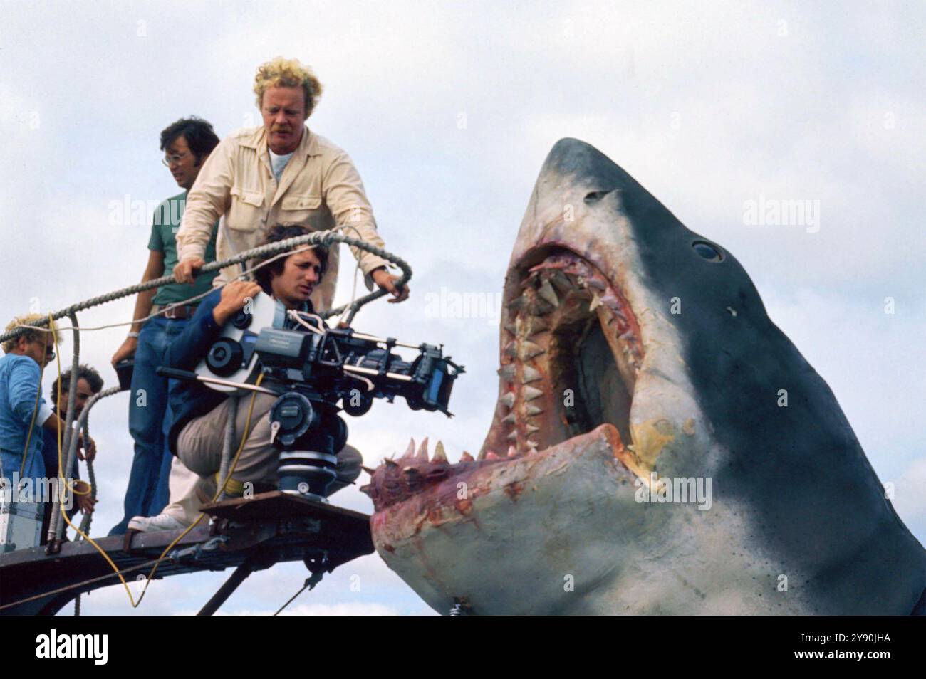 JAWS 1975 Universal Pictures film directed by Steven Spielberg Stock Photo - Alamy