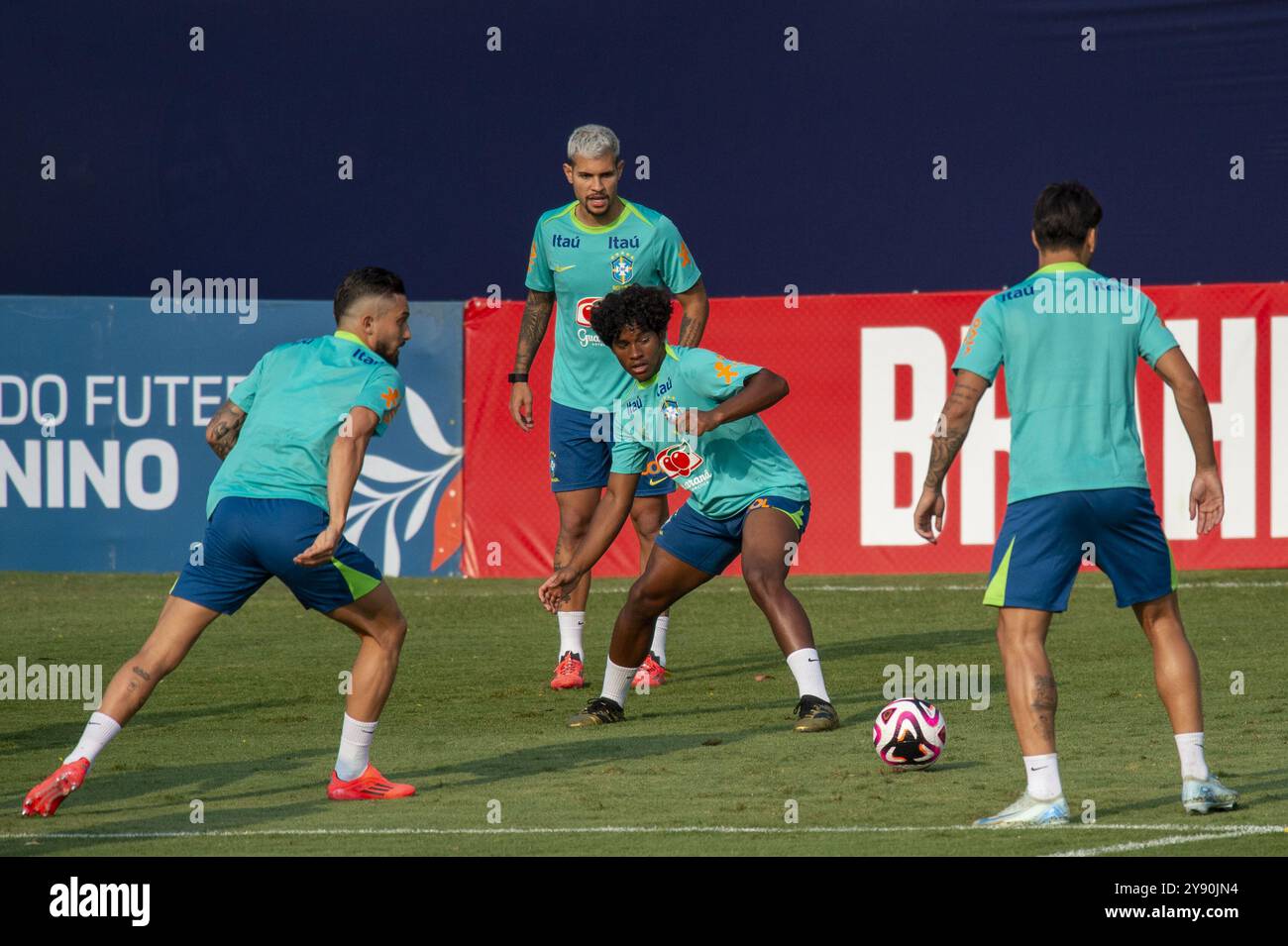 Sao Paulo, Brazil. 07th Oct, 2024. SP - SAO PAULO - 10/07/2024 - BRAZILIAN NATIONAL TEAM ...