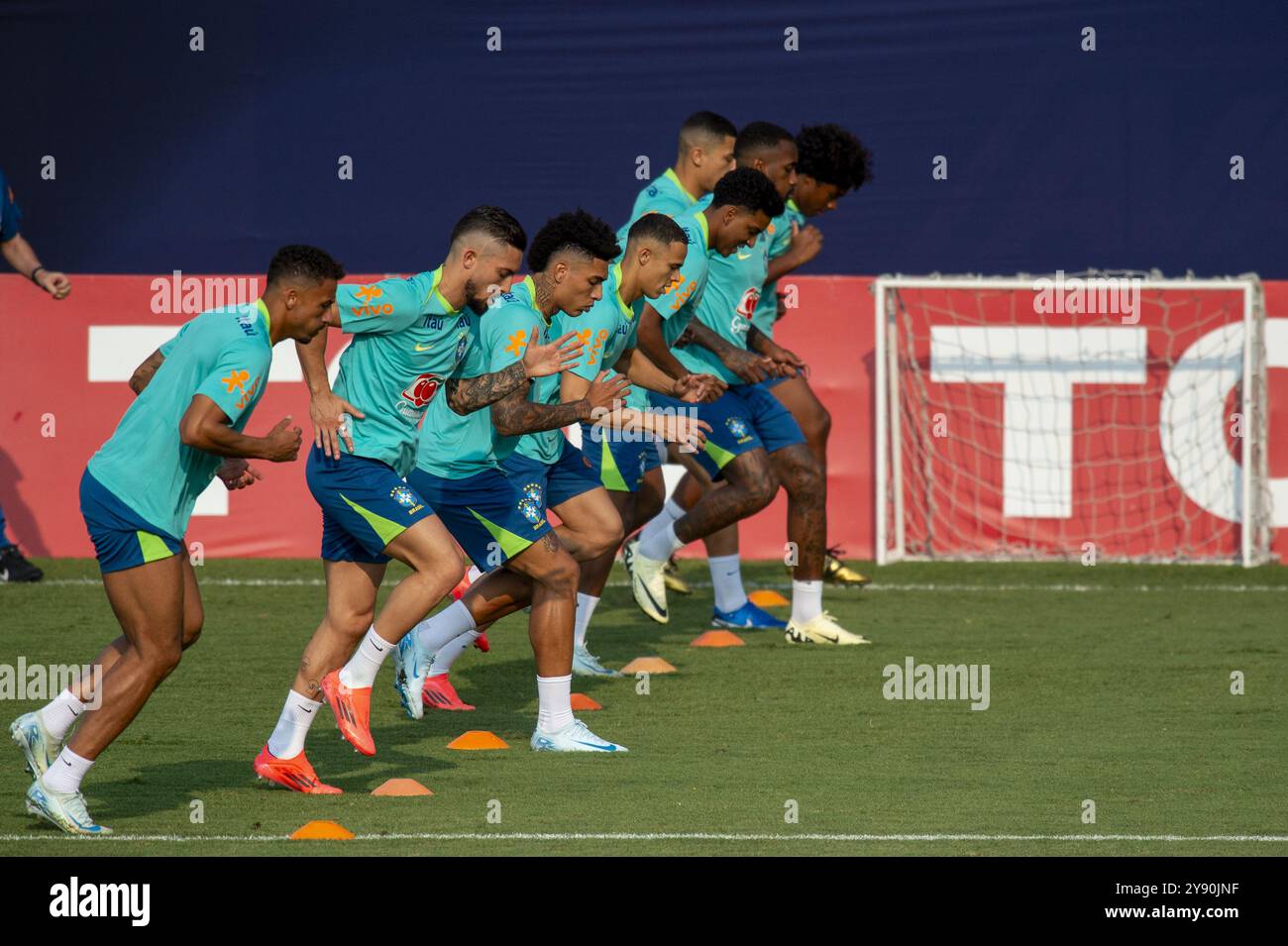 Sao Paulo, Brazil. 07th Oct, 2024. SP - SAO PAULO - 10/07/2024 - BRAZILIAN NATIONAL TEAM ...