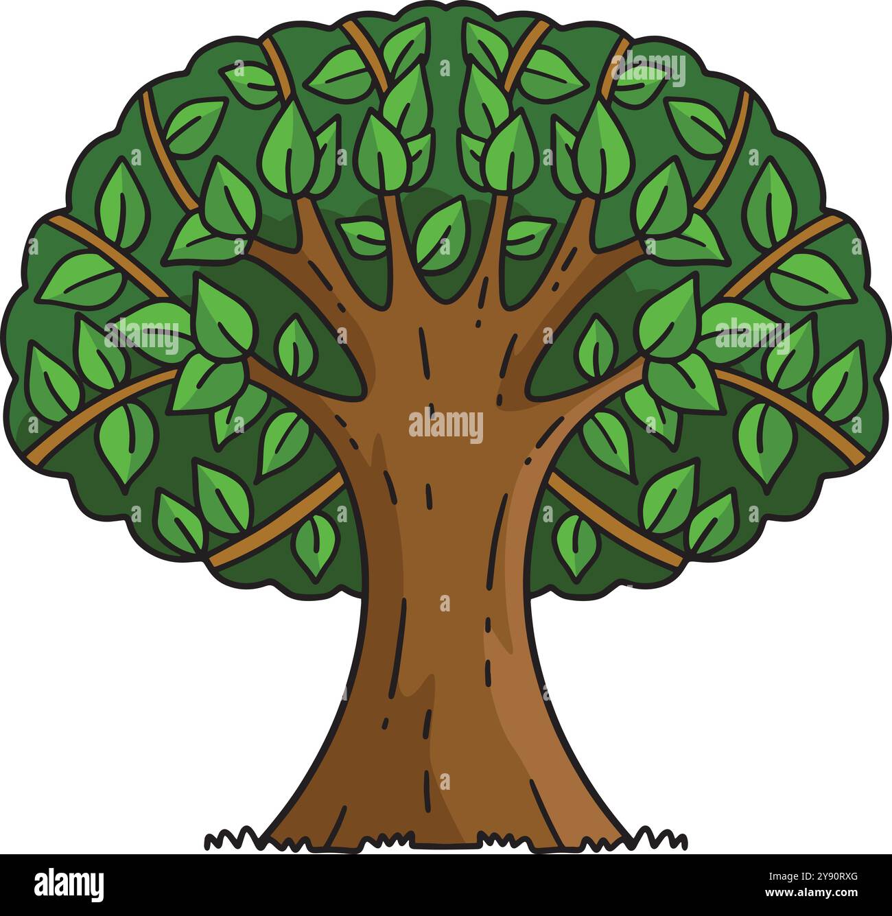 The buddhist religion tree Cut Out Stock Images & Pictures - Alamy