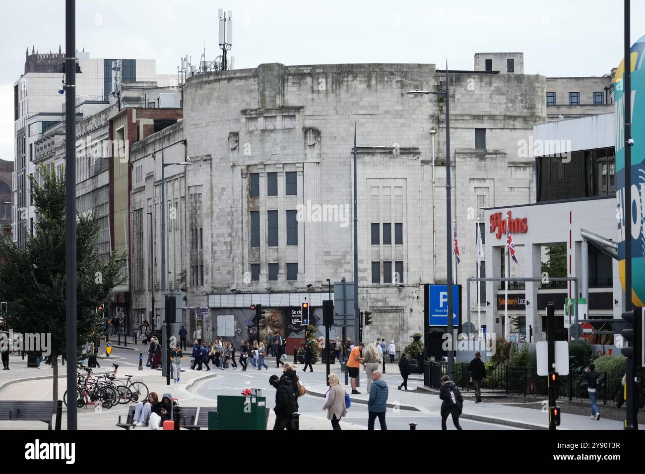 Old ABC Cinema Building in Lime Street Liverpool Stock Photo - Alamy