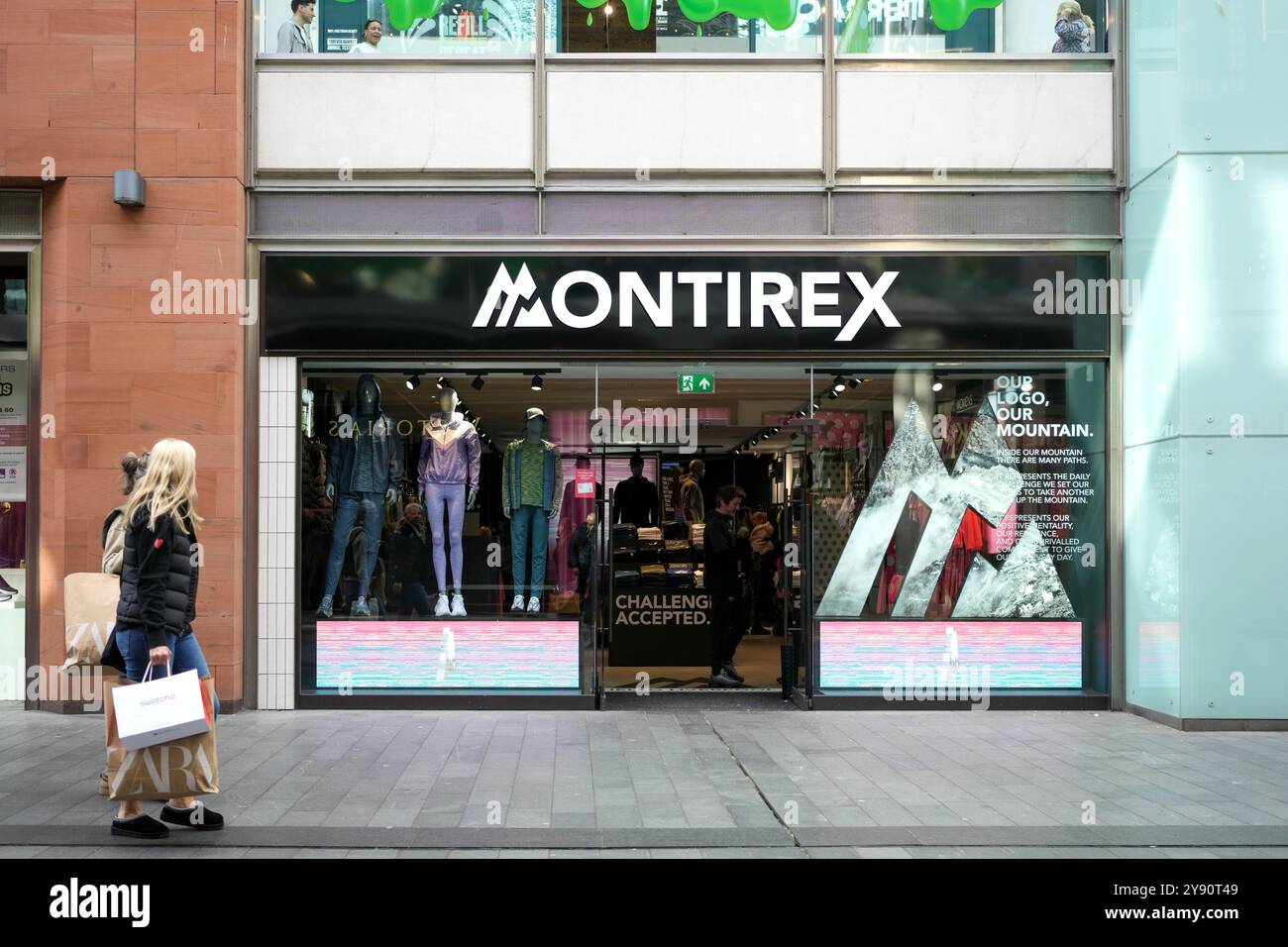 Montirex Store in Liverpool Stock Photo - Alamy