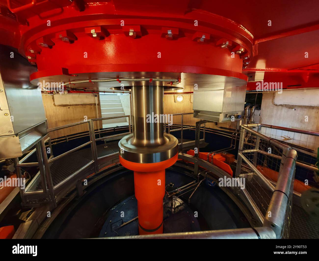 turbine a rotary mechanical device used for generating electrical power ...