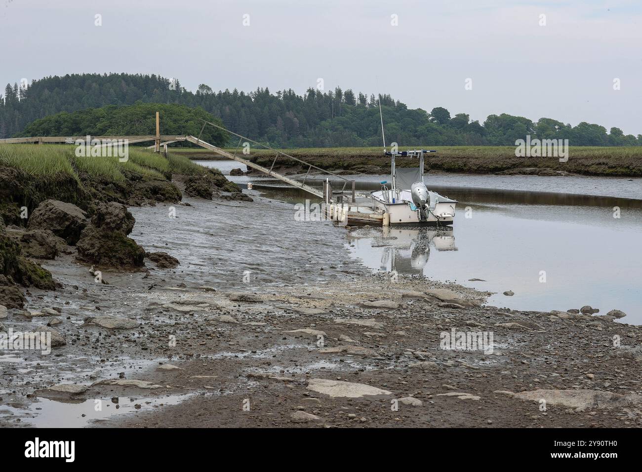 Pidgeon Cove is a small inlet in Rockport, Massachusetts used mostly by ...