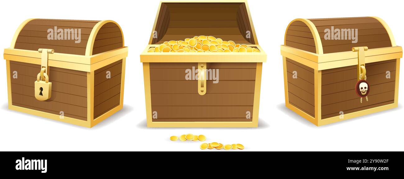 Sealed box drawing Stock Vector Images - Alamy