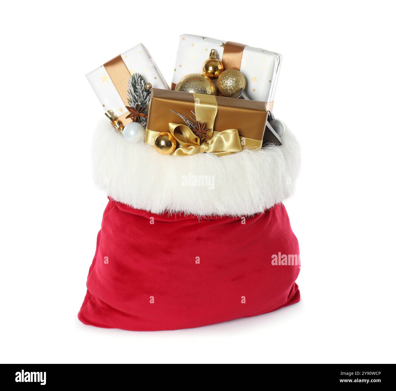 Fabric surprise package boxes Cut Out Stock Images & Pictures - Alamy