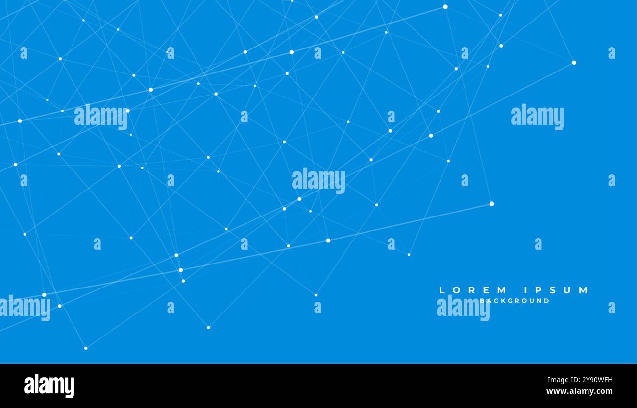 technology digital mesh line abstract background with low poly effect ...