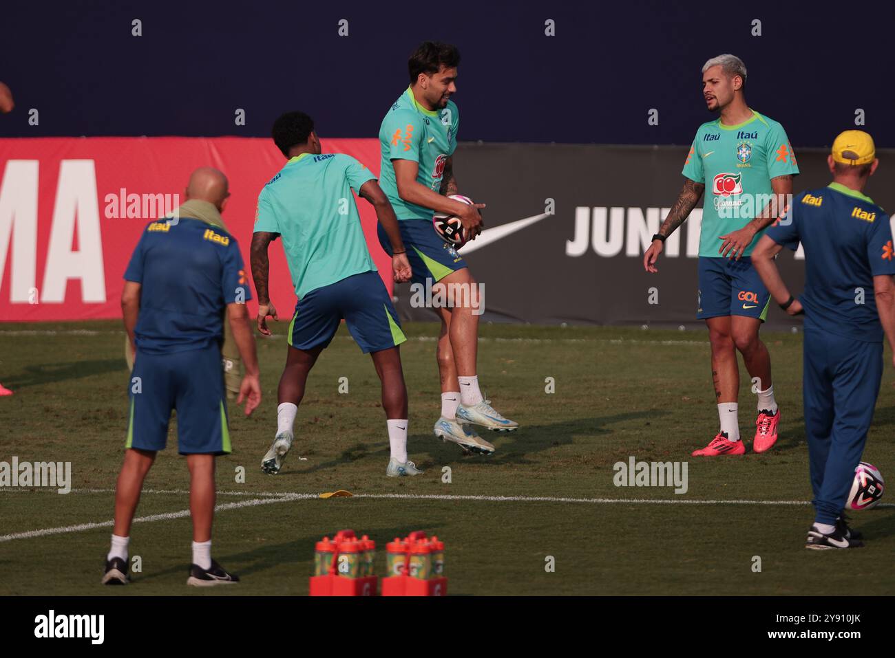 Sao Paulo, Brazil. 07th Oct, 2024. SP - SAO PAULO - 10/07/2024 - BRAZILIAN NATIONAL TEAM ...