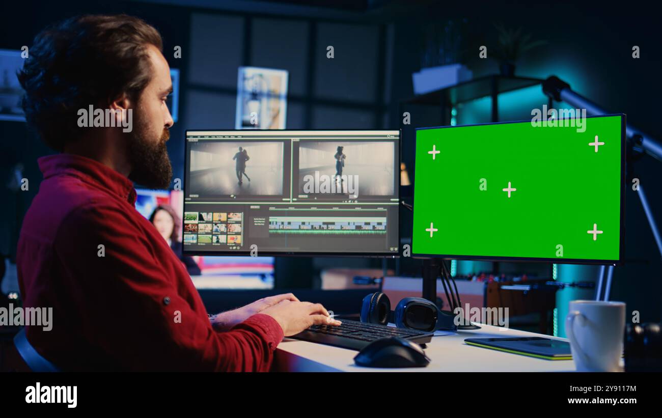 Chroma key assemble hi-res stock photography and images - Alamy